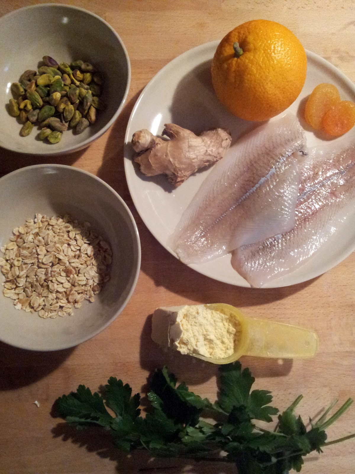 Eat simply, creative and tasty: Filet ribe list sa pistacima u mirisu ...