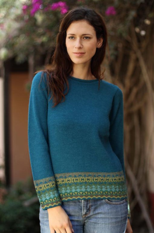 Moda y más: Chompas de alpaca peruana