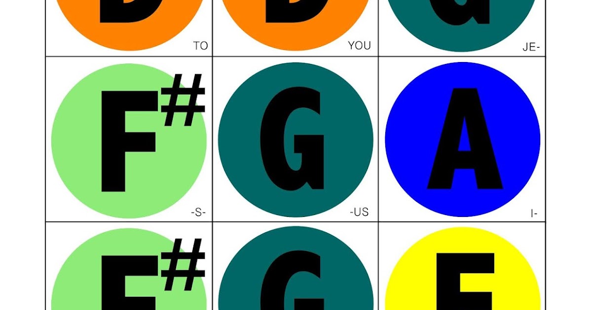 Camille's Primary Ideas: Christmas Bells - Bell Chart for Melody