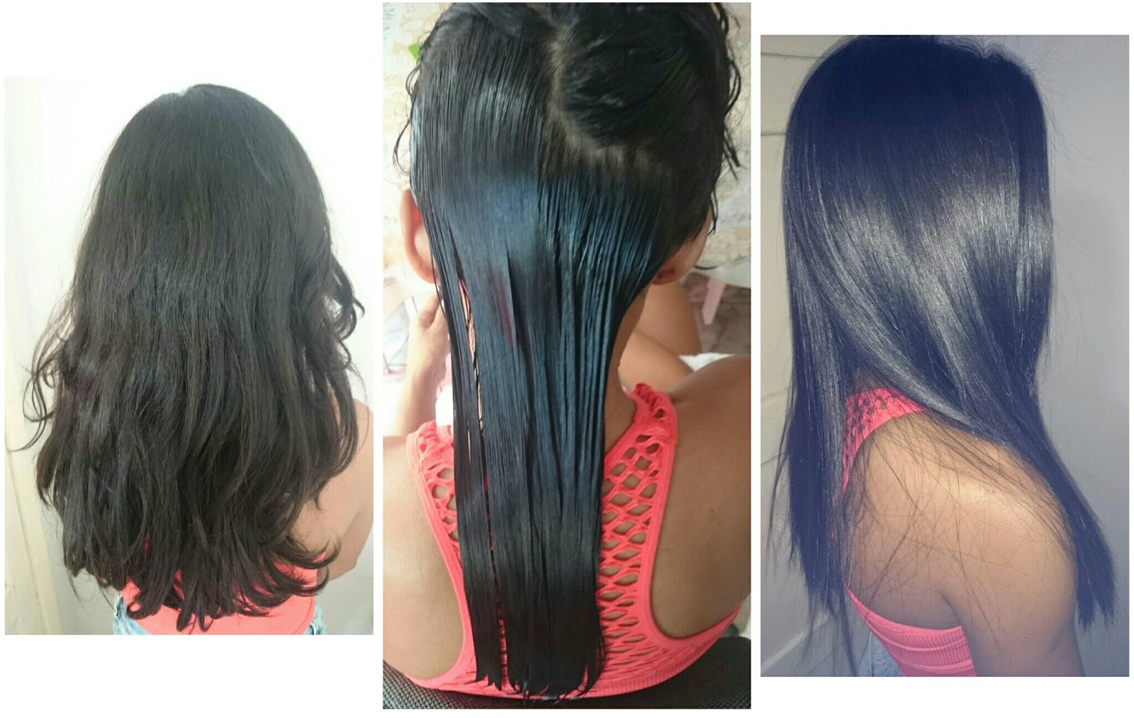 6 Resultados da Progressiva Fusion Brush em vários tipos de cabelo