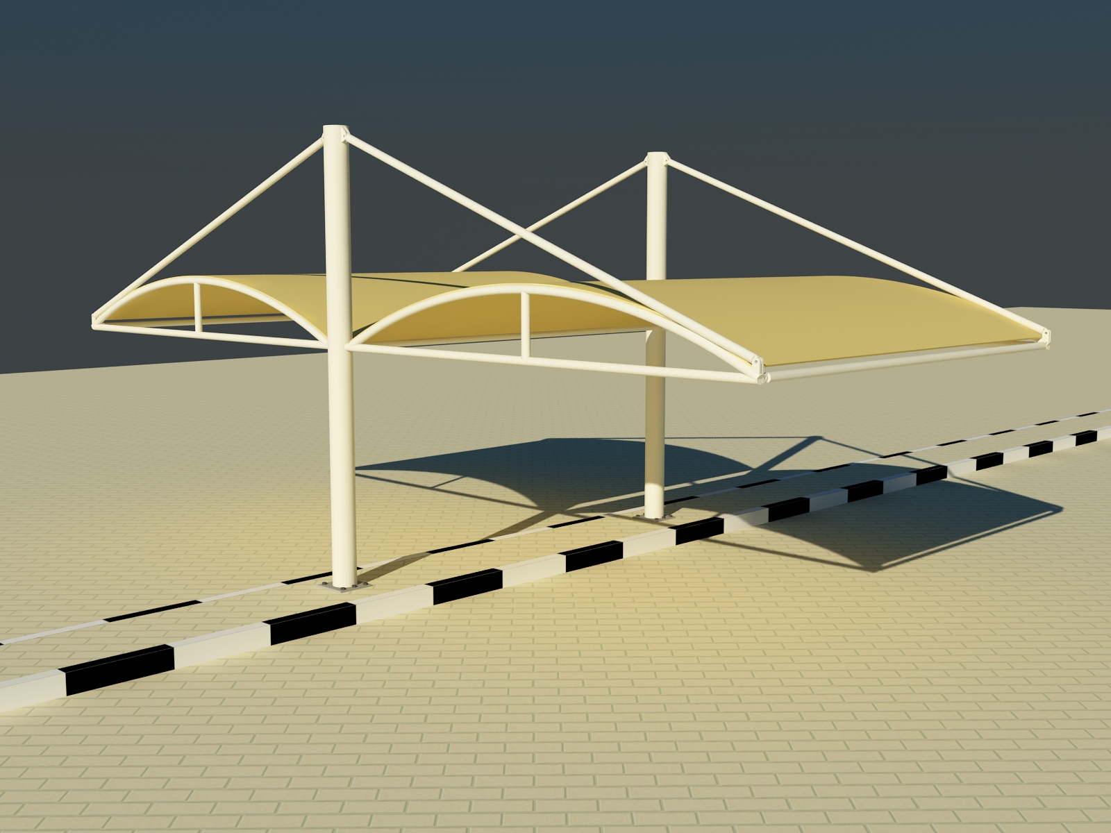 Bait Al Nokhada - The Leader in Tents & Shades Industry: CAR PARKING SHADES