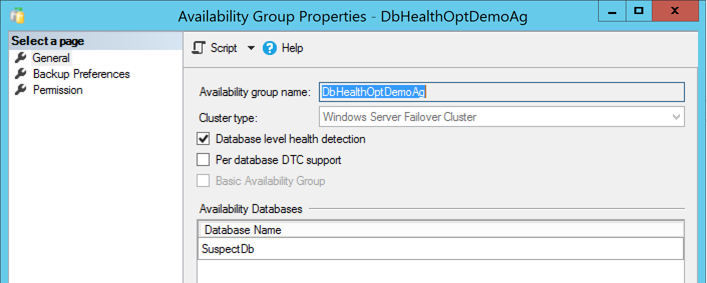 MatticusAU Blog: Taking the Availability Group Database Level Health ...