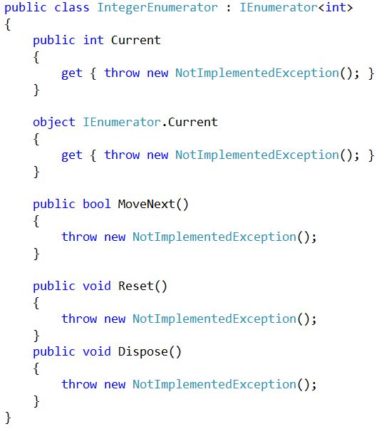 Jeremy Bytes: Next, Please! - A Closer Look at IEnumerable (Part 3 ...