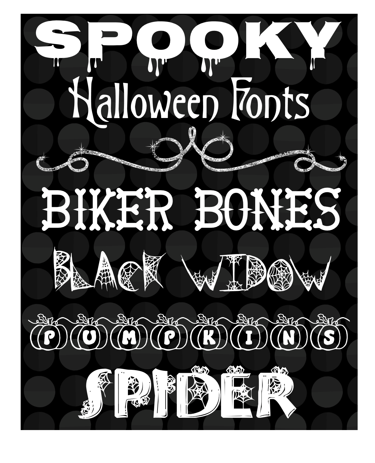 Creative Playground: The Spookiest Halloween Fonts and Zombies, Too!