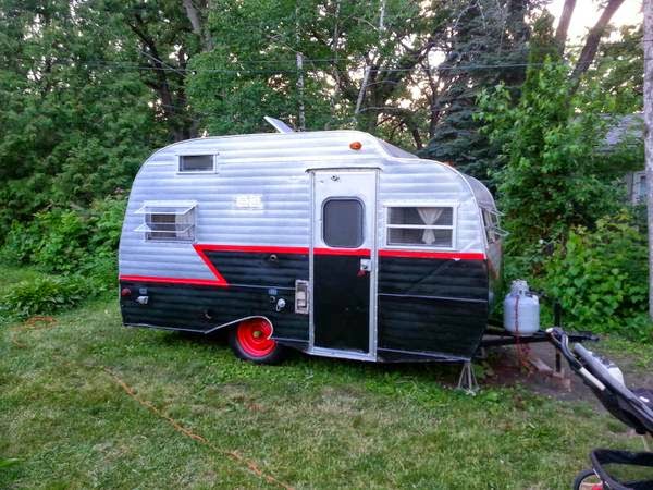 Vintage Trailers For Sale: 1973 Serro Scotty 13ft Travel Trailer