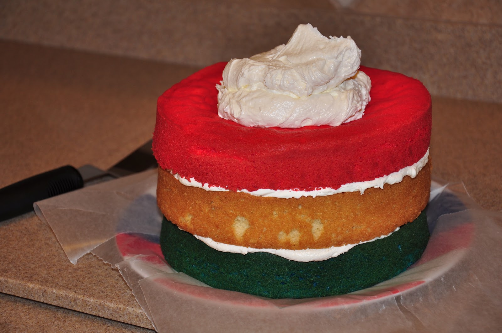 The Changeable Table: Layered Liberty Cake