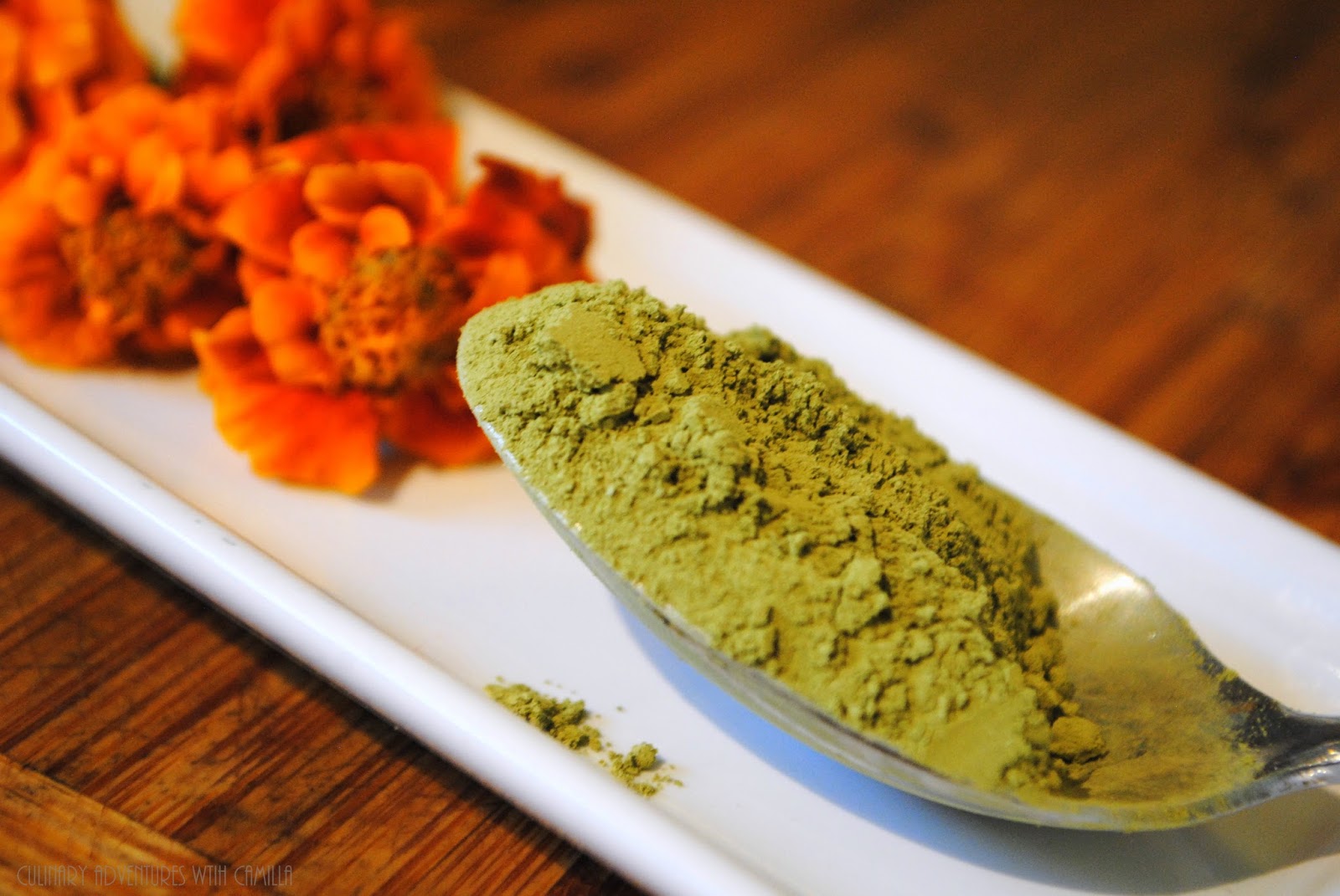 Matcha Beignets #CooktheBooks #FoodieReads