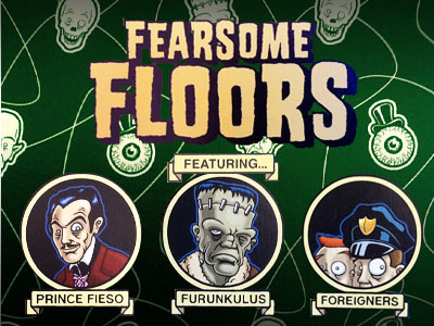Ludotónica: Reseña: Fearsome Floors