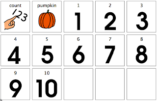 Chapel Hill Snippets: Counting Pumpkins--printable book! Match the ...