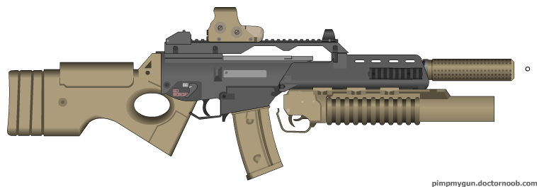 blackpartas armory: mi generacion de g36