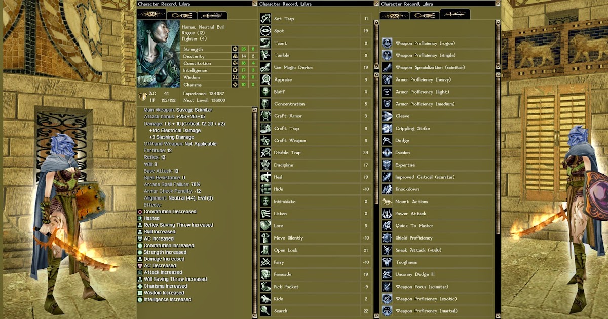 Lilura1: Best Neverwinter Nights Enhanced Edition Character Builds ...