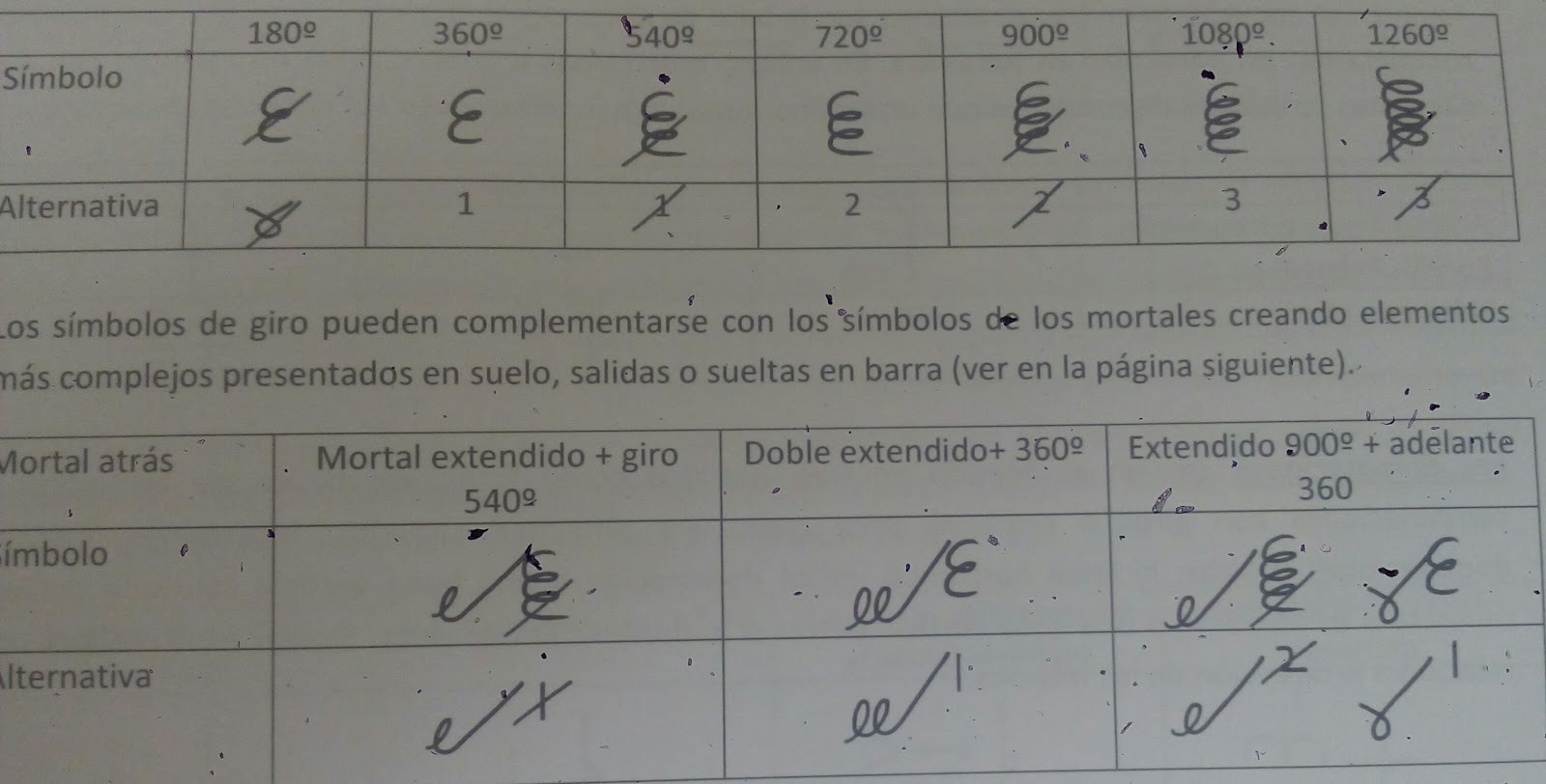 Los símbolos del código, ¿qué son y para qué sirven? - Gimnasia ¿artística?