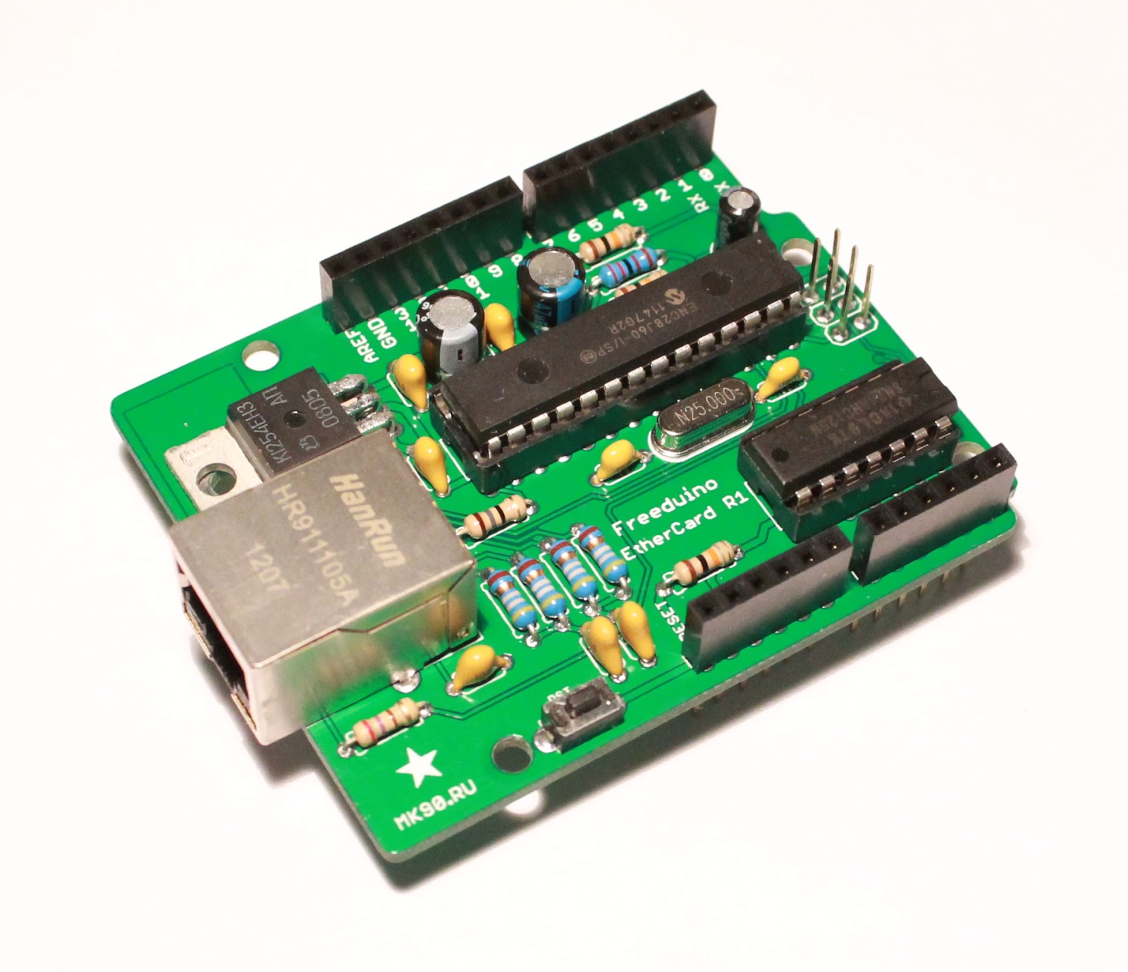 Arduino, MK-90 и другие: Ethernet Shield своими руками