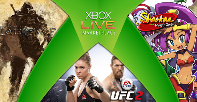 Atualização da Xbox LIVE Marketplace: Shantae, UFC, Lone Wolf e mais ...