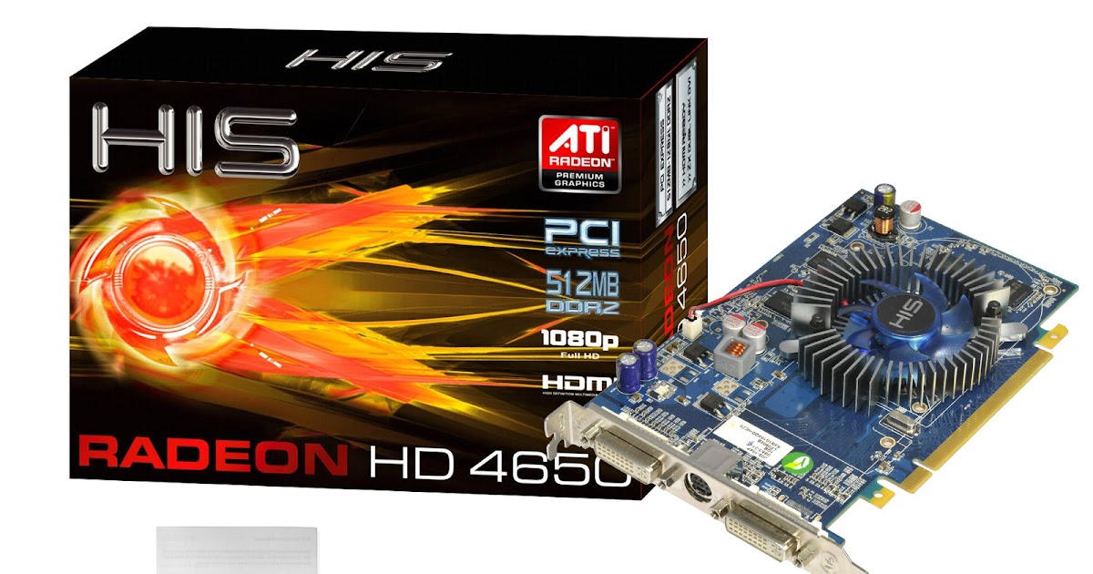 HIS ATI Radeon HD 4650 512Mb DDR 2 ~ Computer Hardware