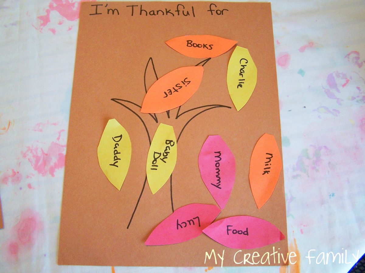 Thankful Trees - Creative Family Fun