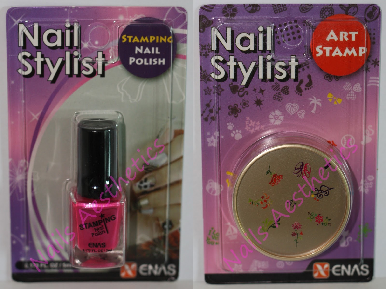 Nails Aesthetics: ENAS DIY Stamping Nail Art