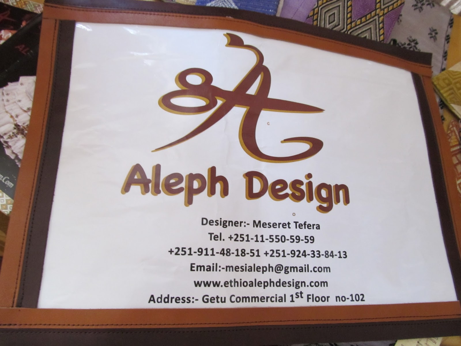 Sorflaten's Travels: Aleph Design Addis Ethiopia