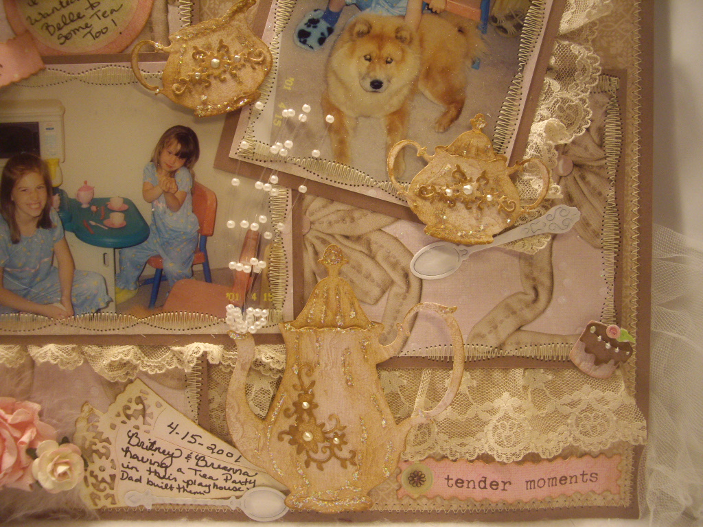 CottageCutz: CottageCutz Tea Time Layout to be Framed
