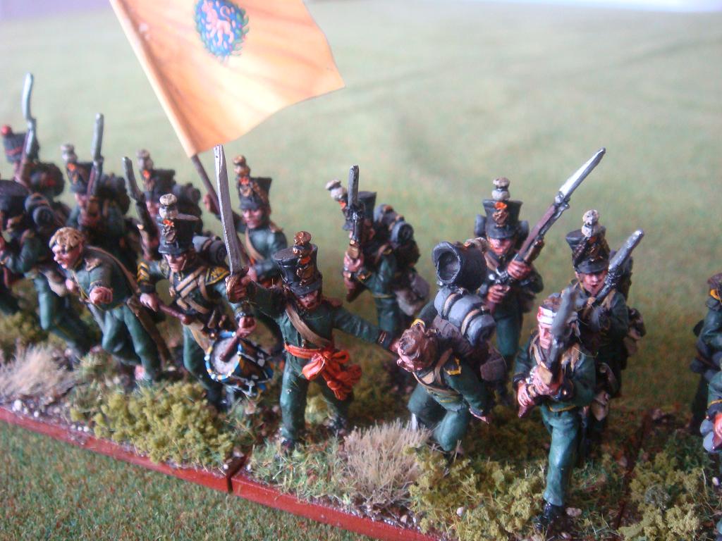 Trailape's Wargame: 2nd Nassau-Usingen Regiment and Volunteer Jager company