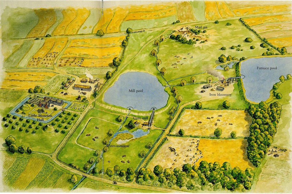 Eclectica: Little Moreton Hall - a moated manor house