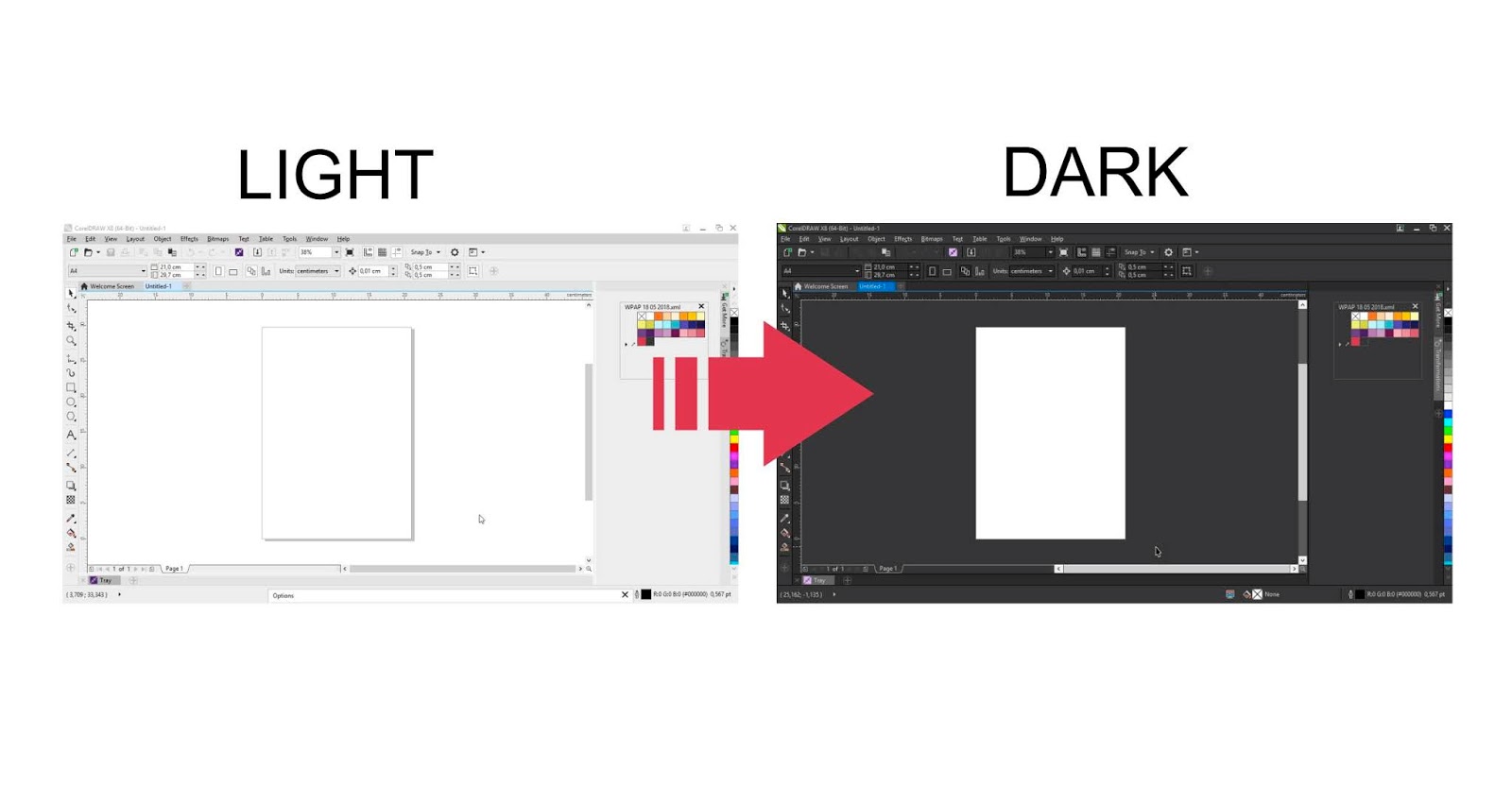 Cara Merubah Warna Tampilan Theme CorelDRAW - Sisko Vector Artwork Cara Merubah Warna Tampilan Theme CorelDRAW - Sisko Vector Artwork