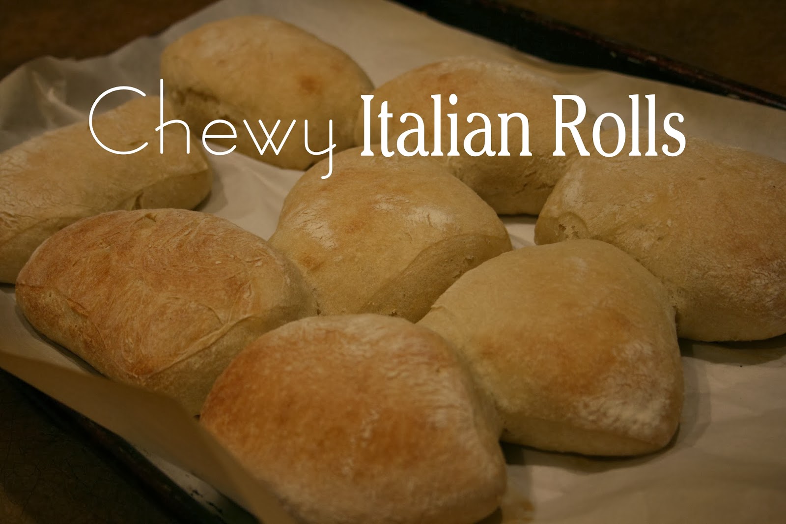 JOY Unspeakable: Chewy Italian Rolls {perfect with soup!}