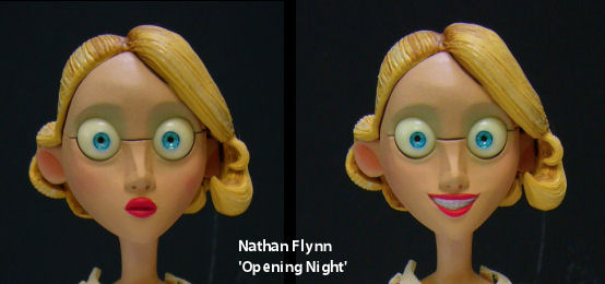 Nathan Flynn: Puppet Progression - 'Elle' & 'Theatre Usher'