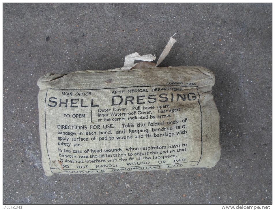 Webbingbabel: WW2 British Army Shell Dressing