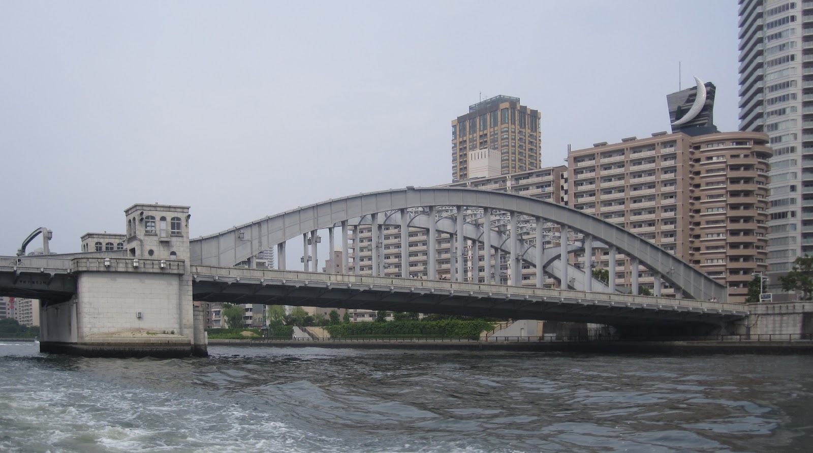 Bridge of the Week: Tokyo, Japan's Bridges: Kachidoki Bridge across the ...
