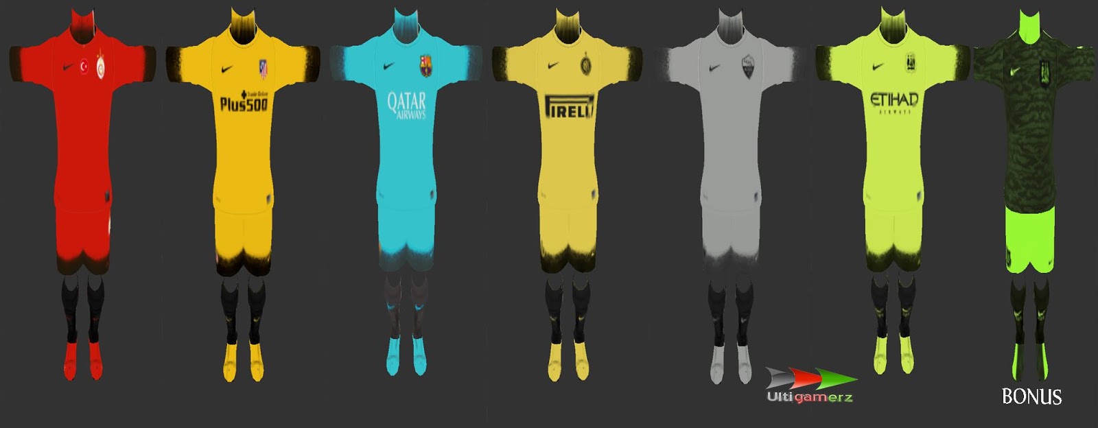 PES 2013 LEAKED NIKE THIRD KITPACK | PESWORDS