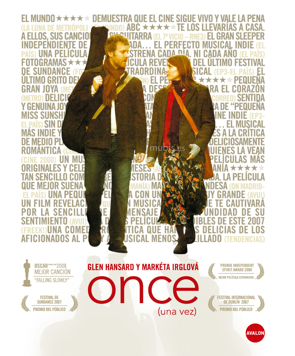 Ulises sin Joyce: ONCE de John Carney con GLEN HANSARD y MARKETA IRGLOVA