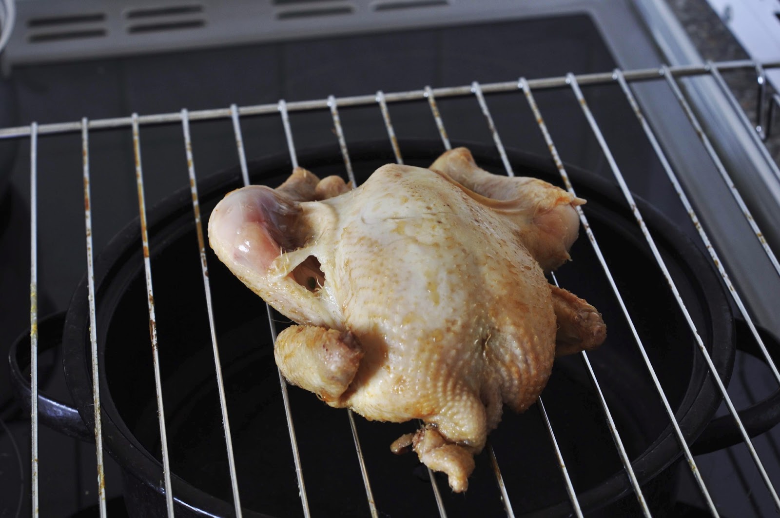 Simple Food: Honey Roasted Crispy Poussin Chicken