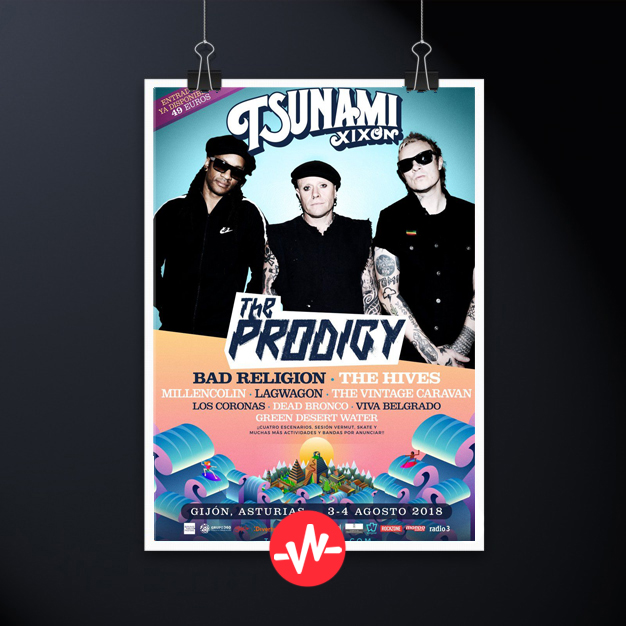 Tsunami Xixón sorprende con The Prodigy - WikiEDM