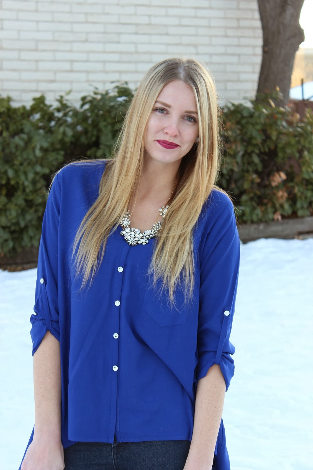 my wardrobe staples: bold in blue