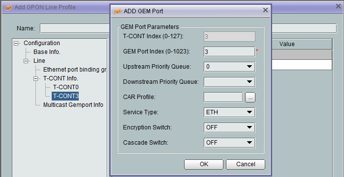 How to Create Traffic Table, DBA profile, Line Profile and configure ...