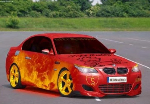 Araba Resimleri: Bmw M3 GALATASARAY