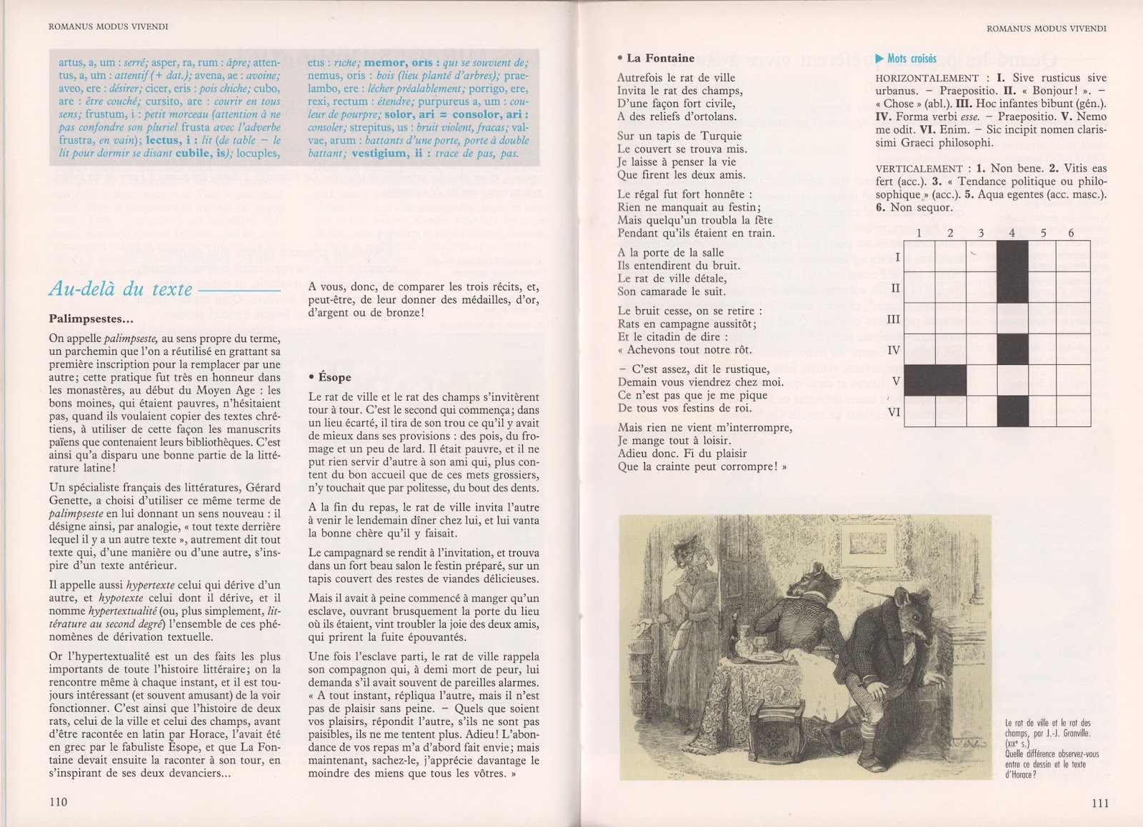 école : références: Martin, Gaillard, Cousteix, Laliman, Latin seconde ...