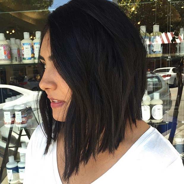 12 Pretty Lob Haircut Ideas To Try in 2019