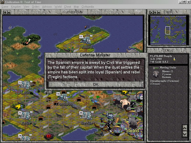 The Best Games Ever: Civilization 2: Test of Time - Game Screenshot