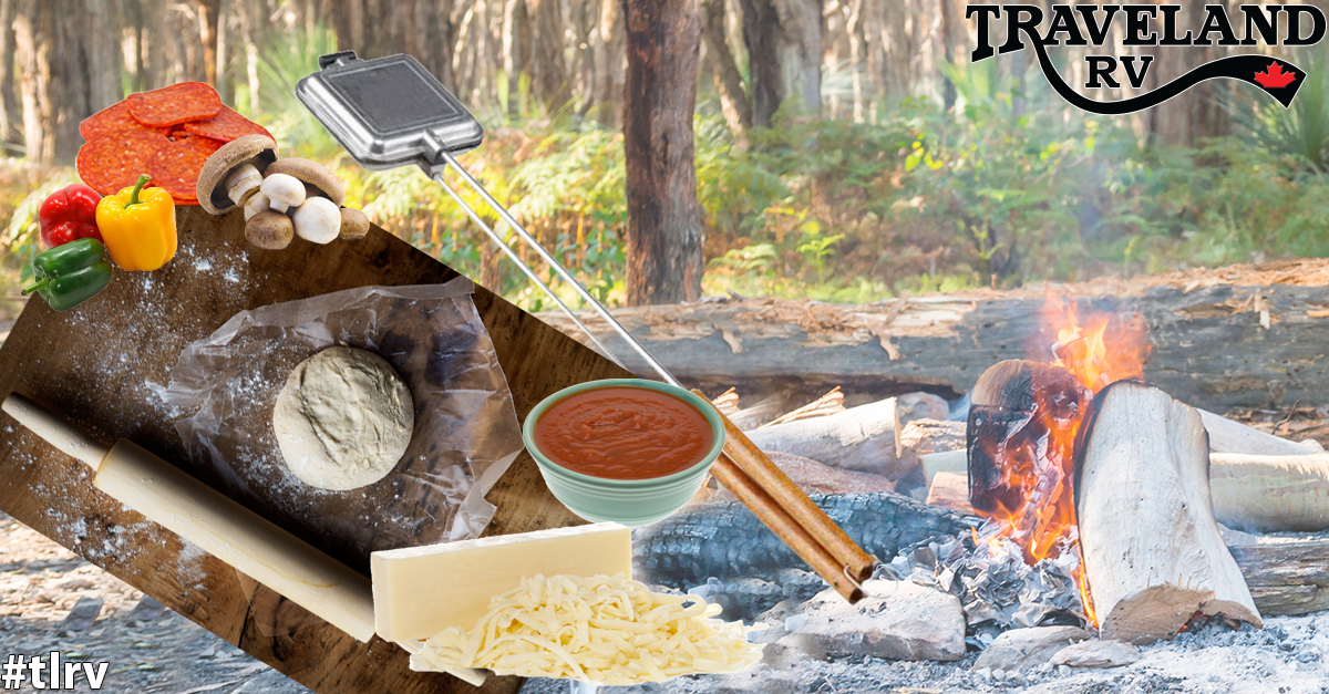 Traveland RV: Campfire "Pie Iron" Pizza