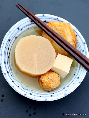 Open Kitchen Concept: Using Japanese Daikon in Oden