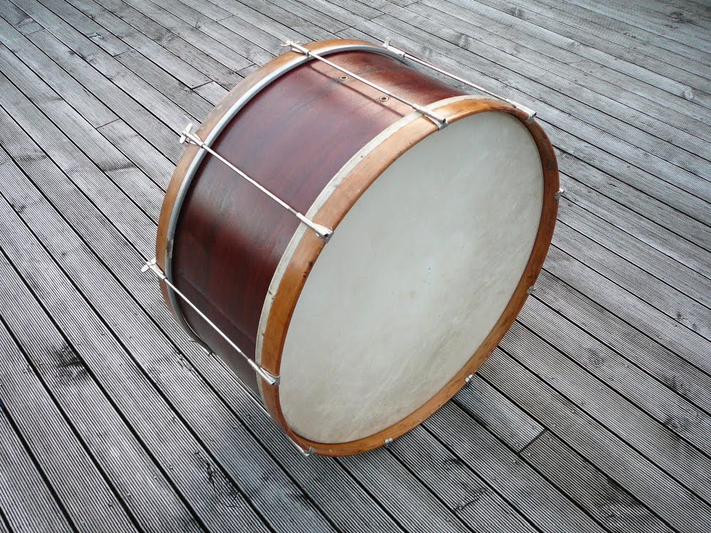 Harmen’s Music Blog. Luthier and musician.: 27" vintage bass drum