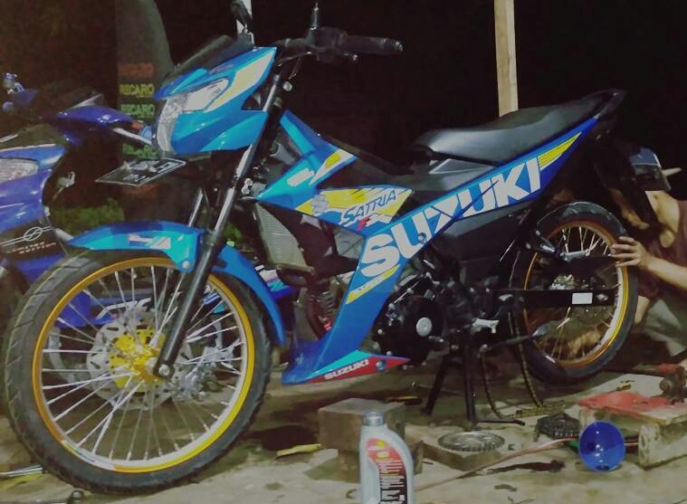 porting polish satria fu 150 fi (fuel injection) | Asnat Speed