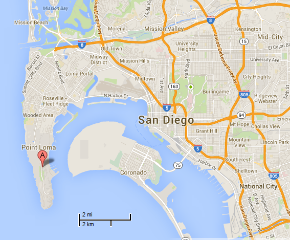 Birding Site Guide: Fort Rosecrans National Cemetery - Greg in San Diego