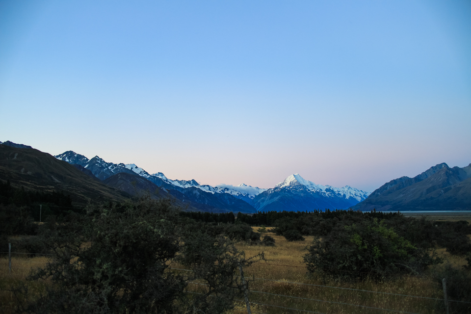 ink + adventure: Mount Cook and the "perfect" campsite