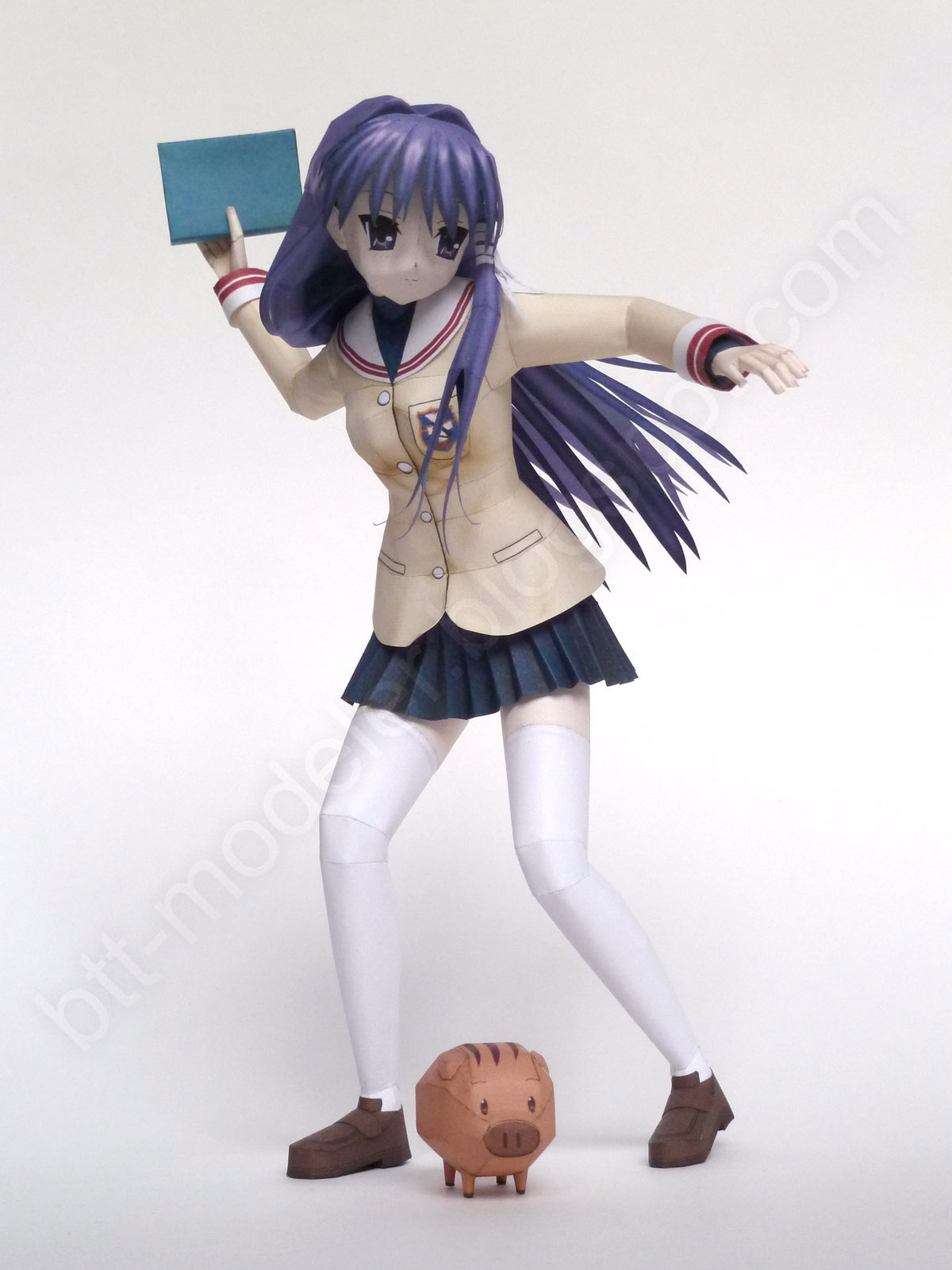 Clannad Kyou Fujubayashi Papercraft | Papercraft Paradise | PaperCrafts ...