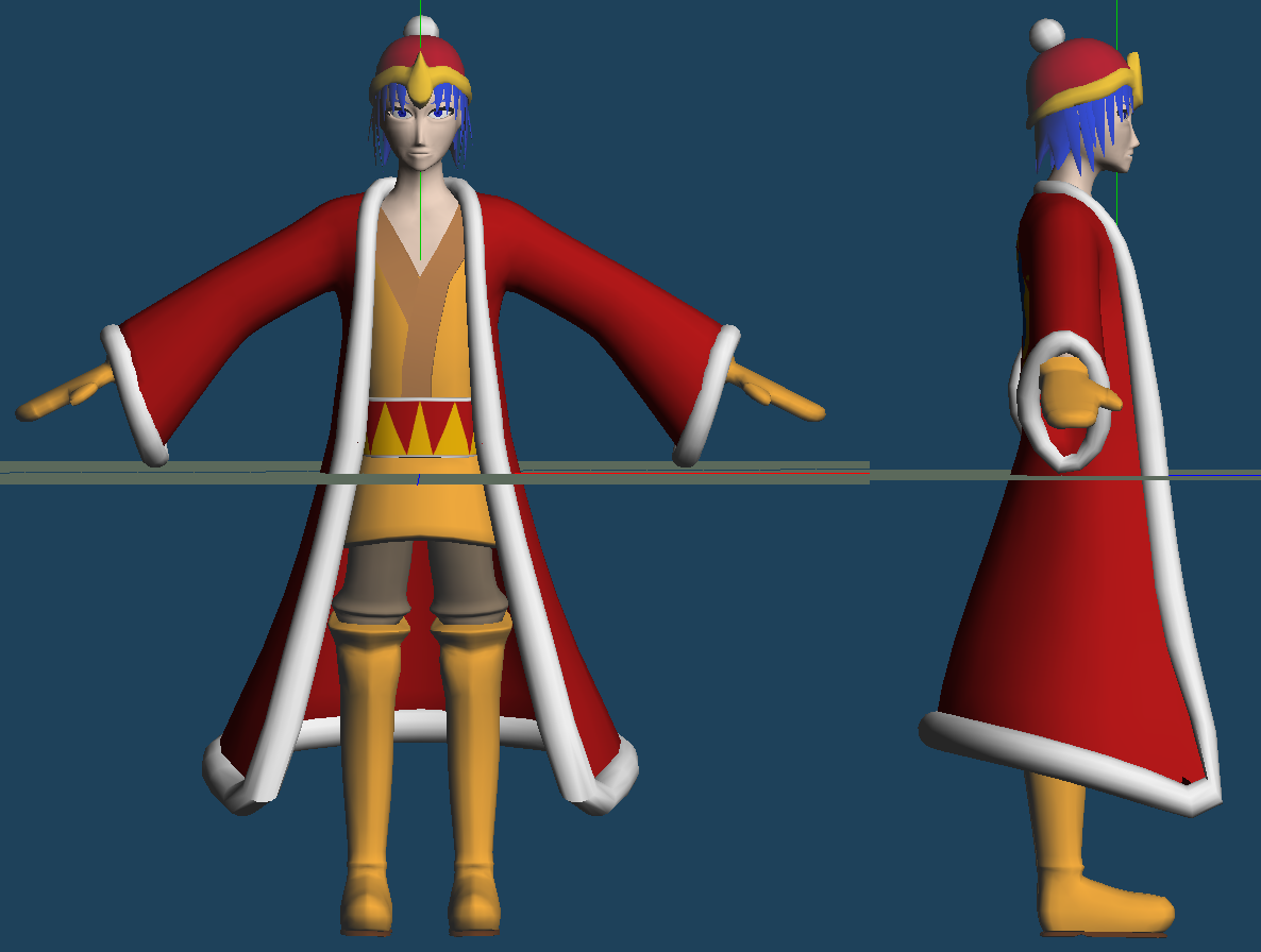 The Sound of Clouds: King Dedede, gijinka model!