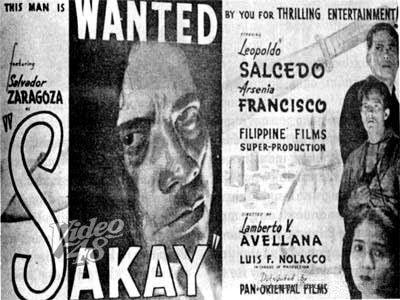 Video 48: MORE ON PRE-WAR TAGALOG MOVIES: LEOPOLDO SALCEDO AND ARSENIA ...