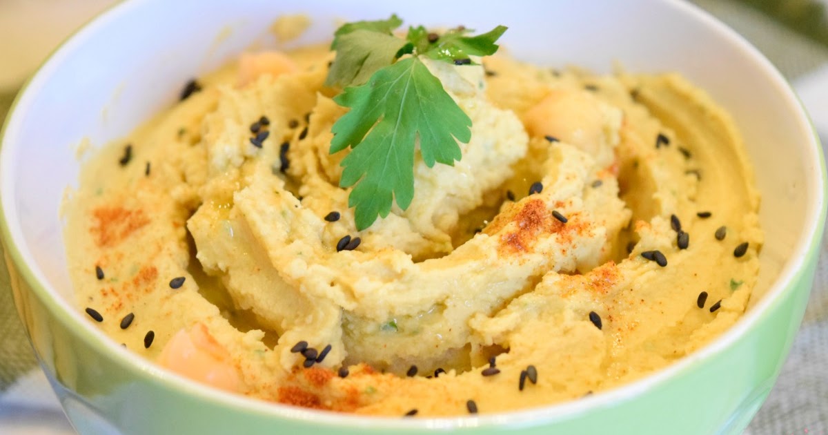 Hummus tradicional - Sabrina´s Sea of Colors